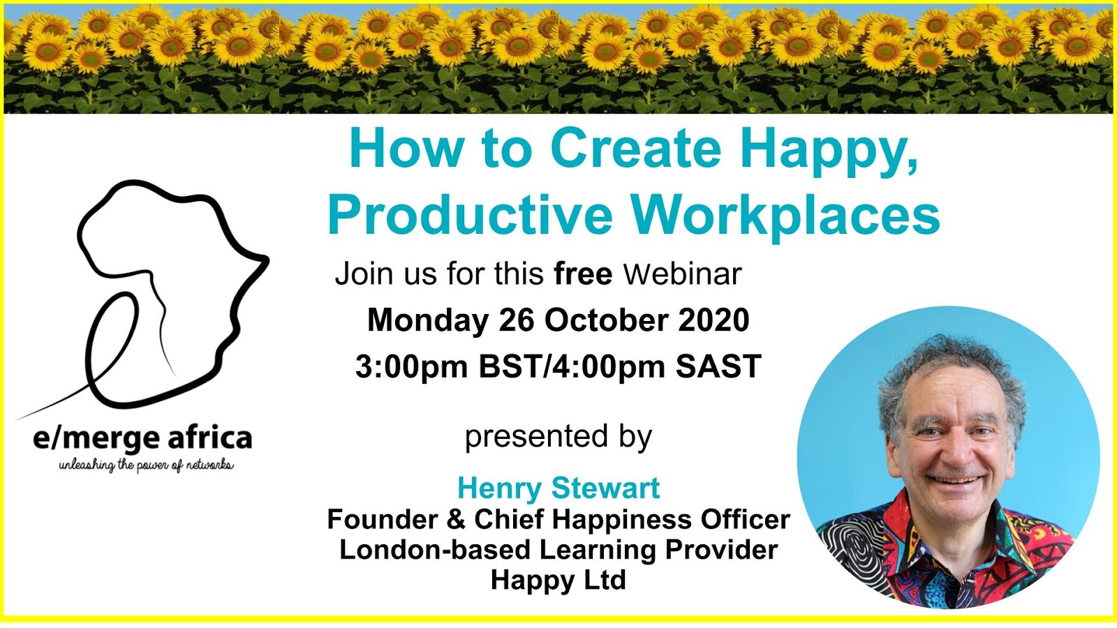 26 October: Creating happy, productive workplaces through the pandemic ...